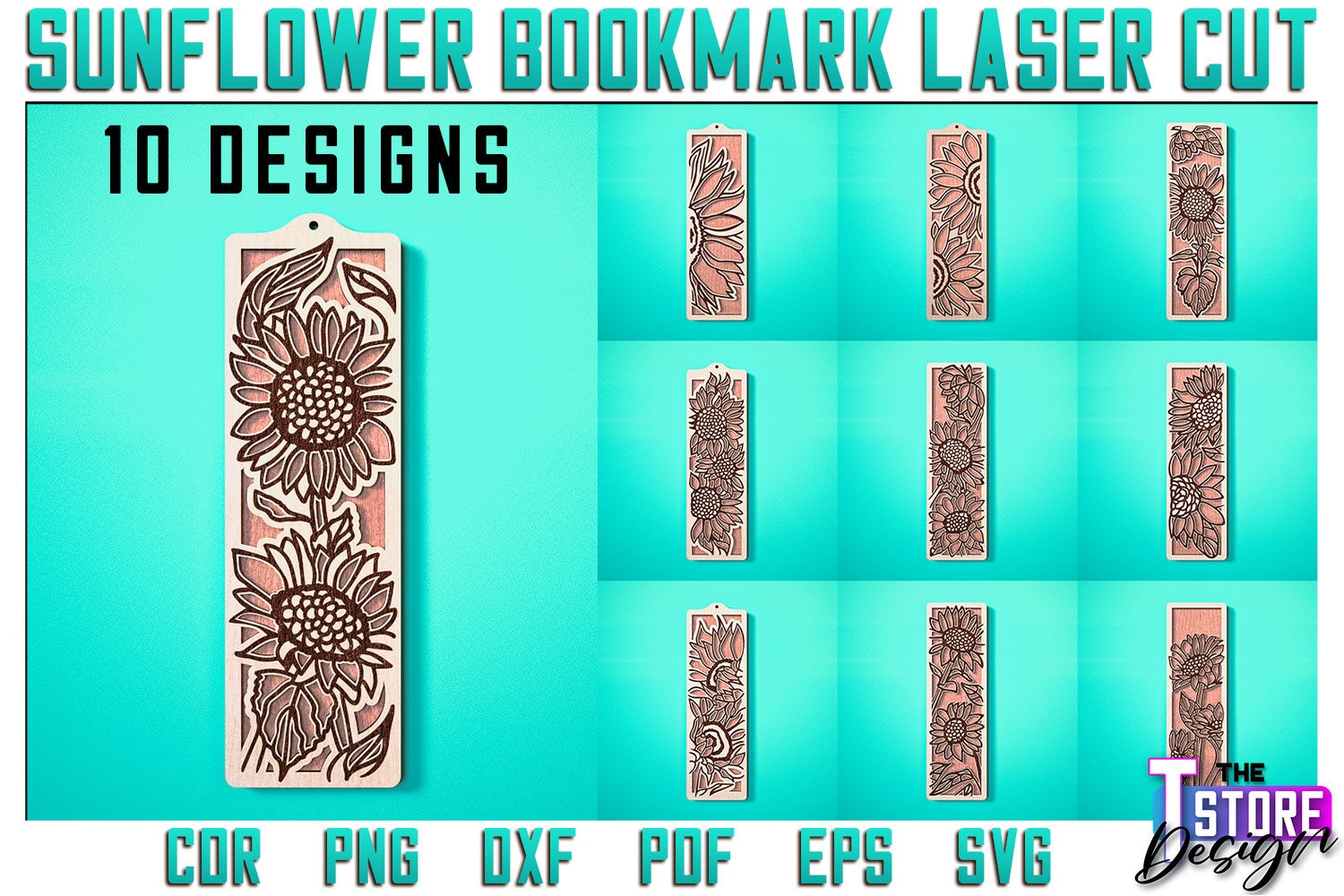 Bookmark Laser Cut Mega Bundle SVG | Bookmark CNC Files | Book Lover ...