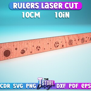 Rulers Laser Cut SVG Bundle Kids Rulers SVG Design Laser Cut Files - Etsy