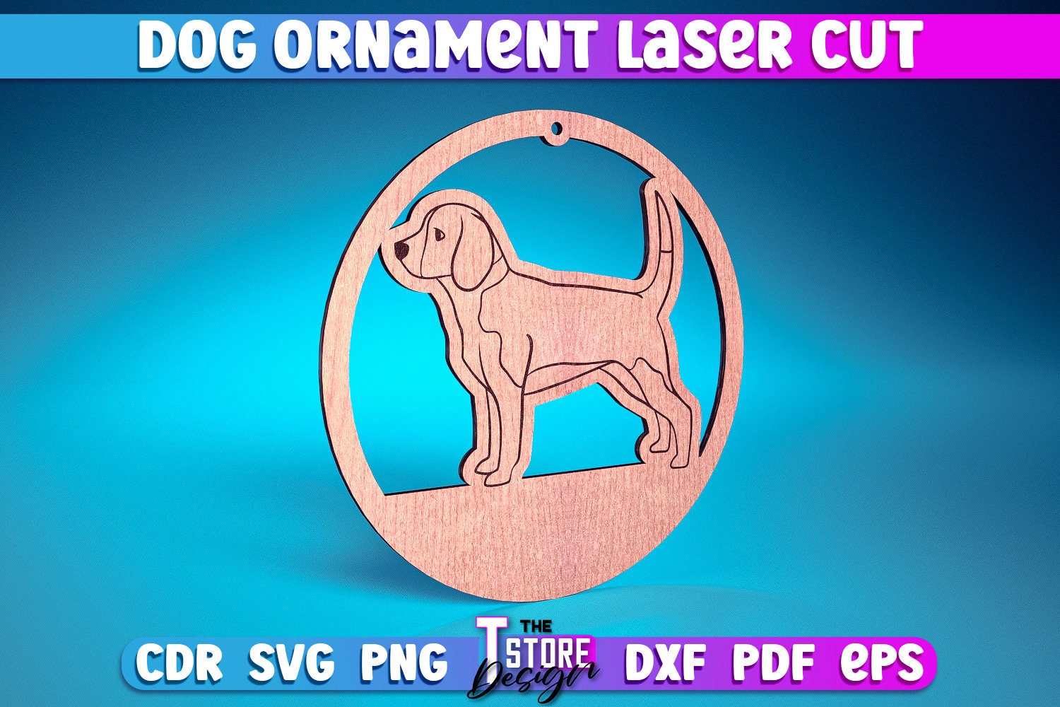 Dog Ornamet Laser Cut SVG Bundle | Dog Ornament Laser Cut SVG Design ...