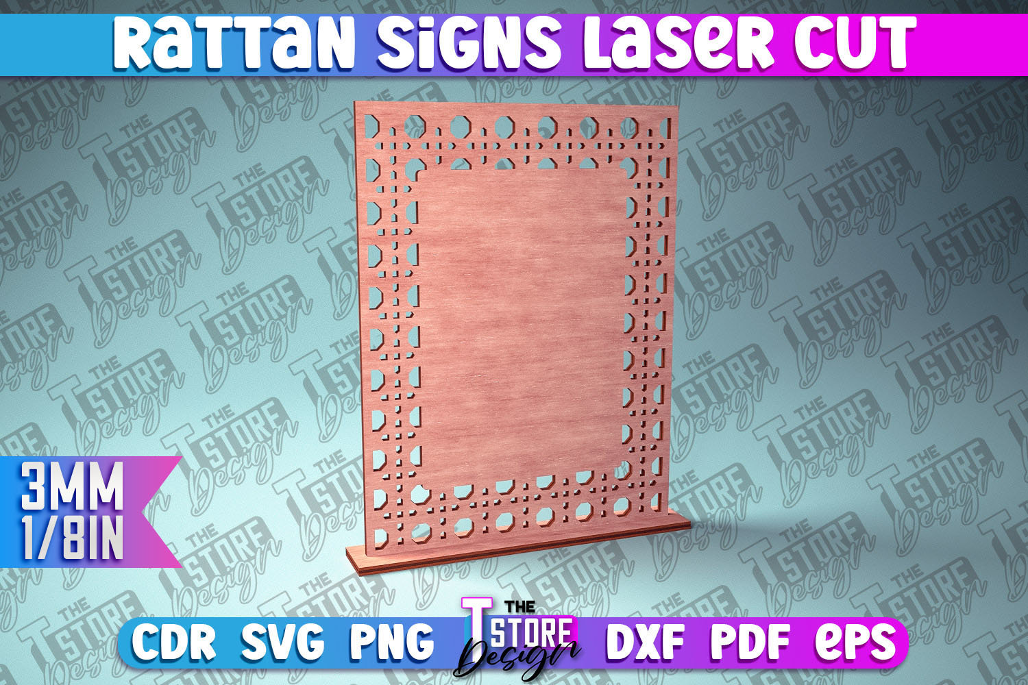 Rattan Signs Laser Cut Bundle | Rattan Home Laser Design | Rattan ...