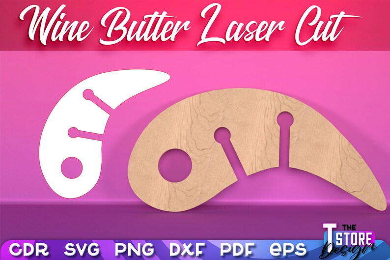 Wine Butler Laser Cut | Wine Holder SVG Design | Laser Cut Files ...