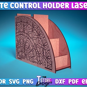 Remote Control Holder Laser Cut Bundle | Home SVG Design | Laser Cut ...