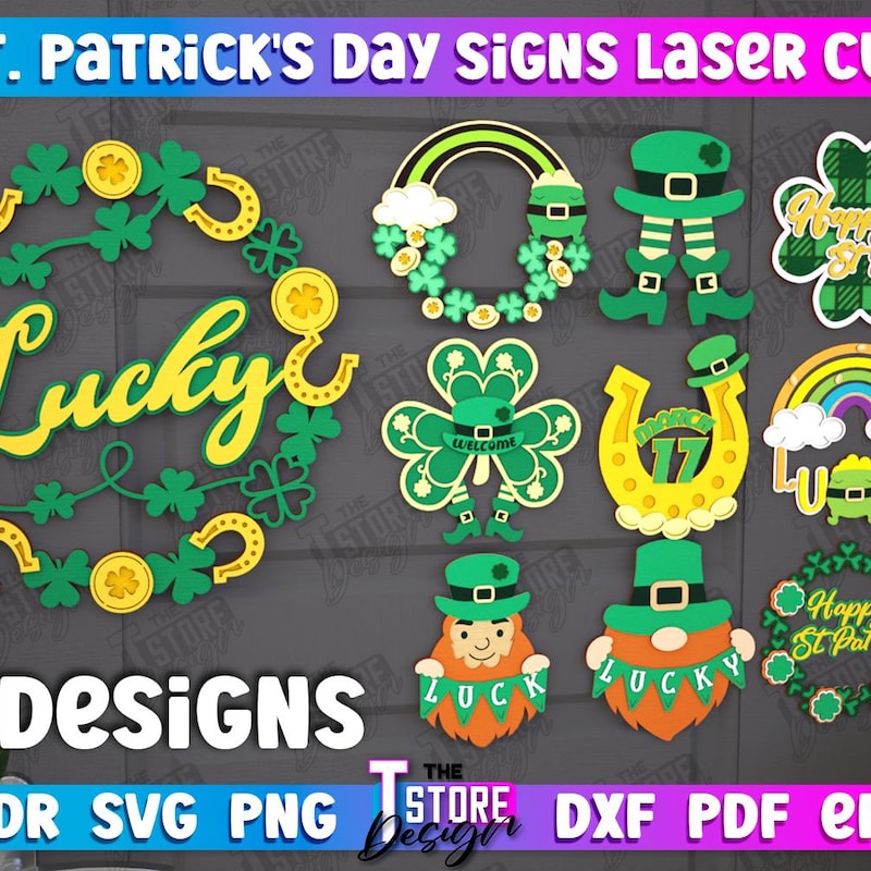 St Patricks Day Signs - Etsy