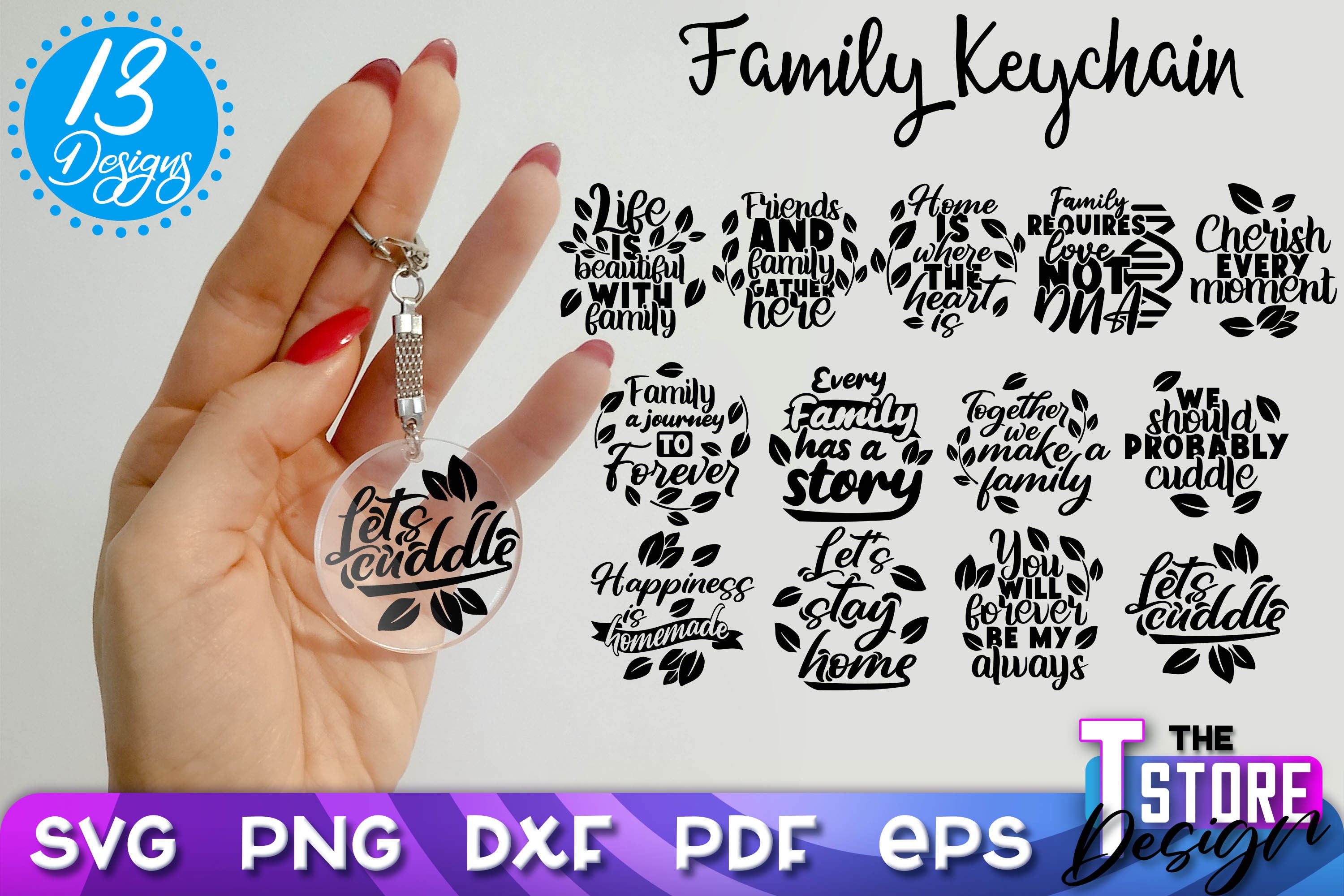 Family Keychain SVG Bundle Family Design SVG Funny Quotes - Etsy