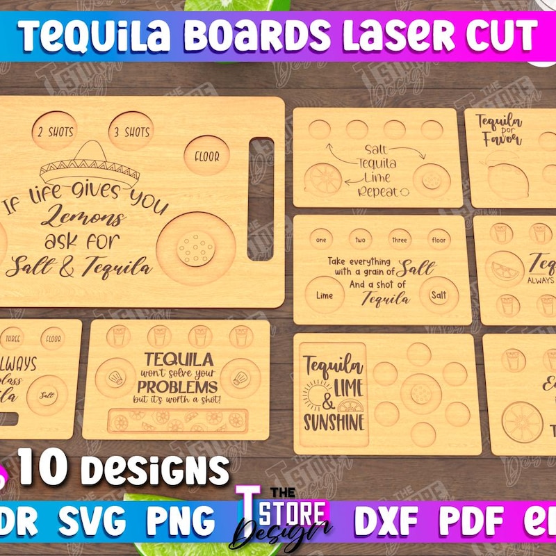 Tequila flugtafel - Etsy Österreich