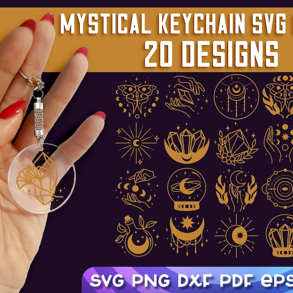 Keychain Svg - Etsy