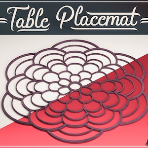 Table Placemat SVG Bundle | Kitchen Design SVG | Funny Quotes - Etsy
