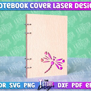 Notebook Laser Cut SVG Bundle | Journal Cover SVG Design | Notebook ...
