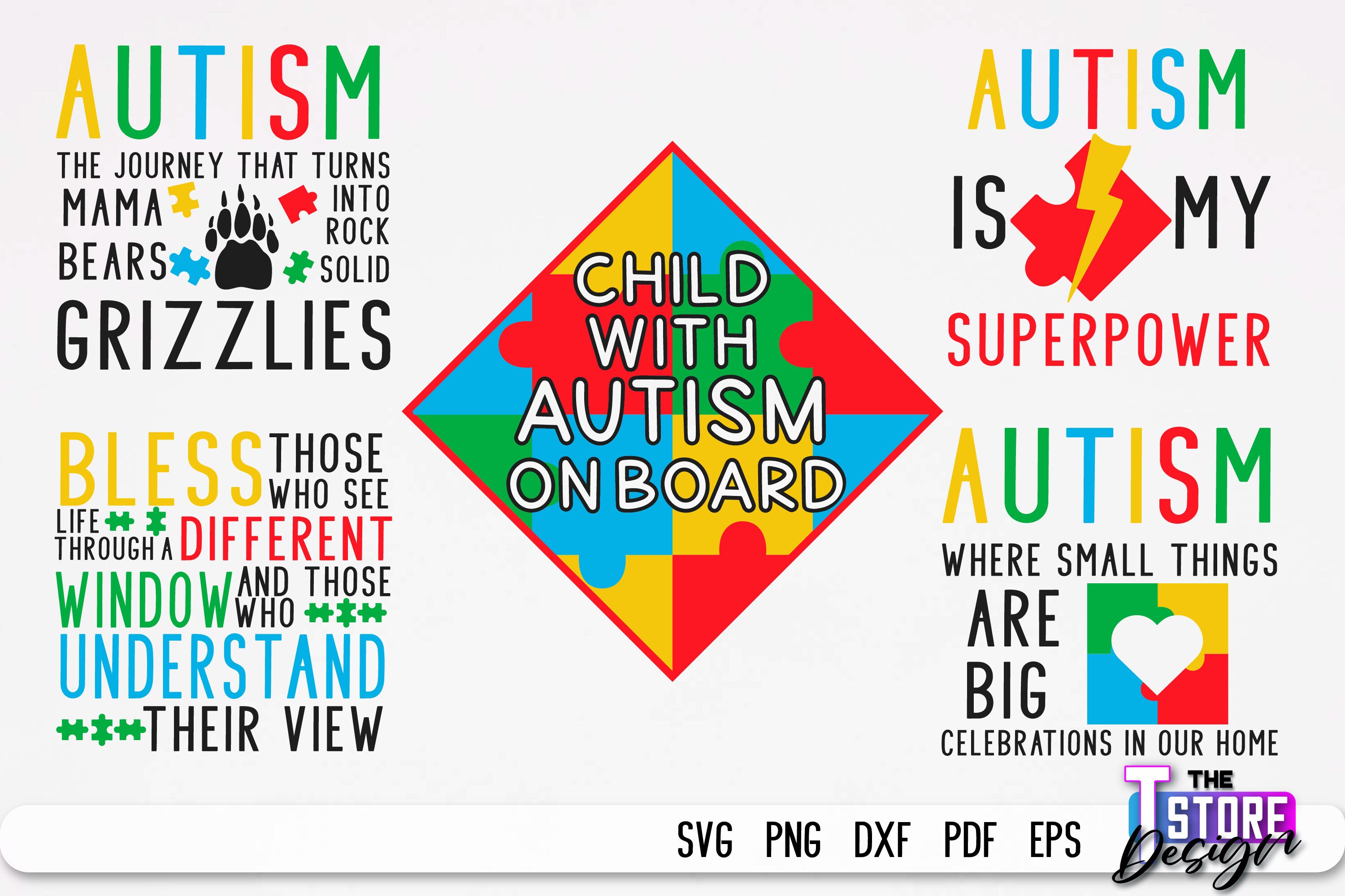 Autism SVG Bundle Autism Awareness SVG Autism SVG Quotes - Etsy
