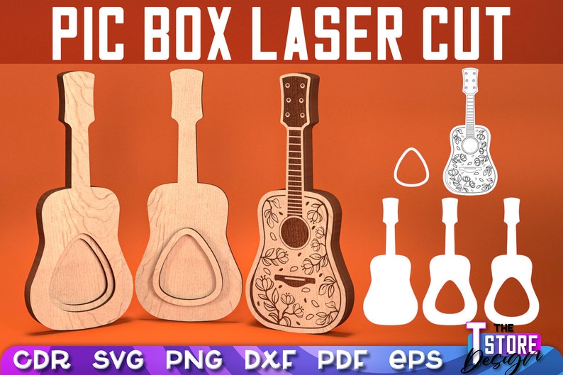 Pic Box Laser Cut SVG Bundle | Pic Box SVG Design | Laser Cut Files ...