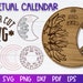 Perpetual Calendar Laser Cut SVG Bundle Calendar SVG Design CNC Files ...
