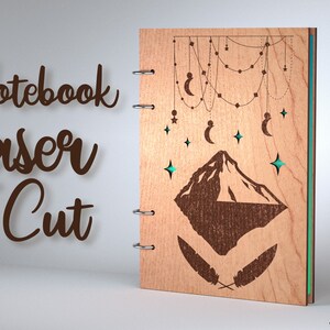 Notebook Laser Cut SVG Bundle | Notebook SVG Design | Laser Cut Files ...