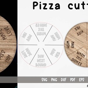 Pizza Cutter Game SVG Laser Cut Files | Kitchen Decor (digital Download ...