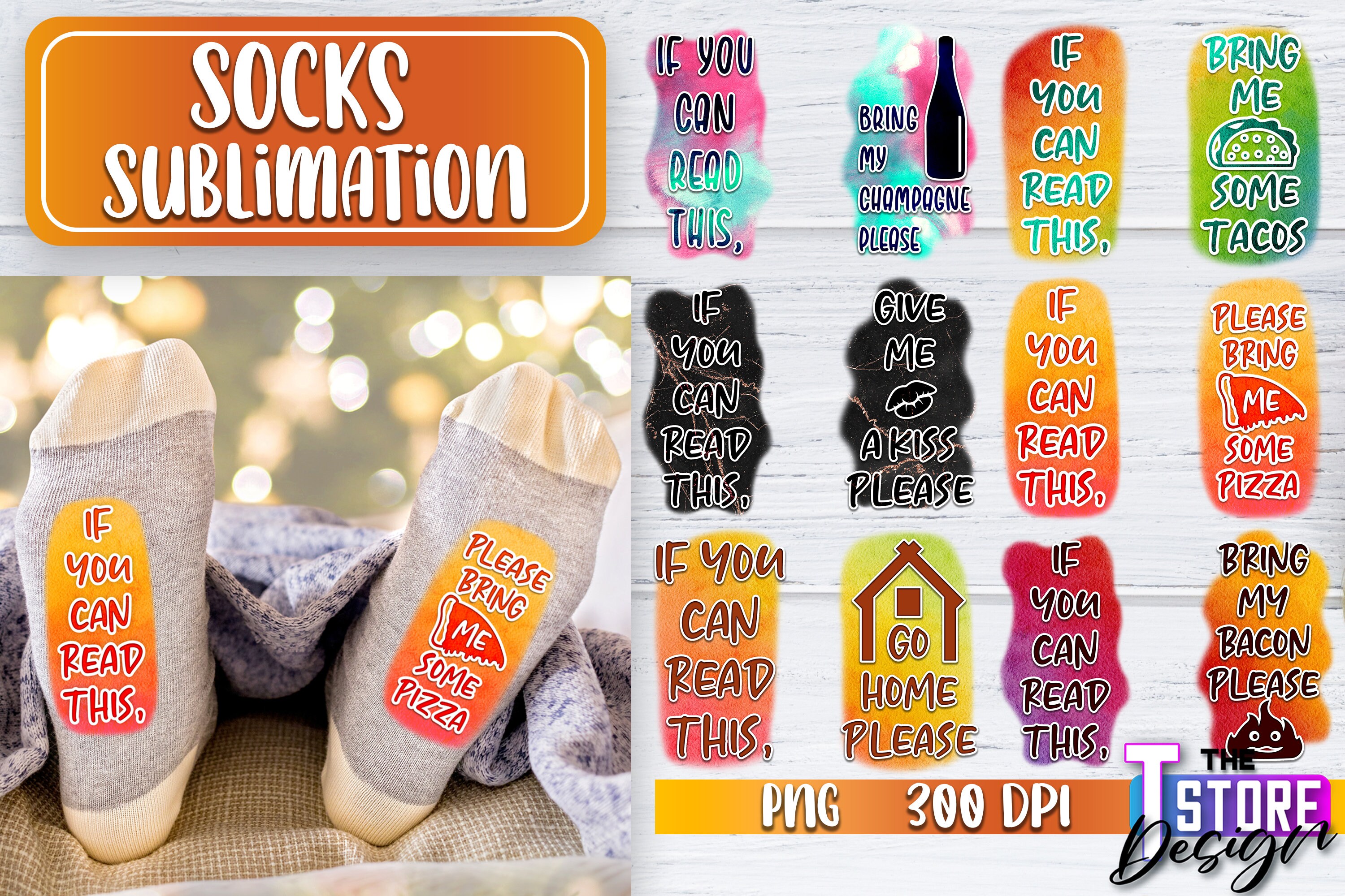 Funny Socks Quotes Sublimation Bundle Funny Sublimation - Etsy