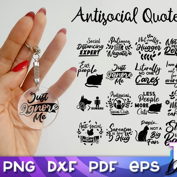 Funny Quote Keychain - Etsy