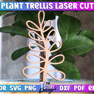 Plant Stakes SVG | Plant Trellis SVG | Laser Cut | Plant Trellis Laser ...