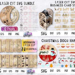 Laser Cut Mega Bundle SVG | CNC Files | Engraving SVG Design | Laser ...