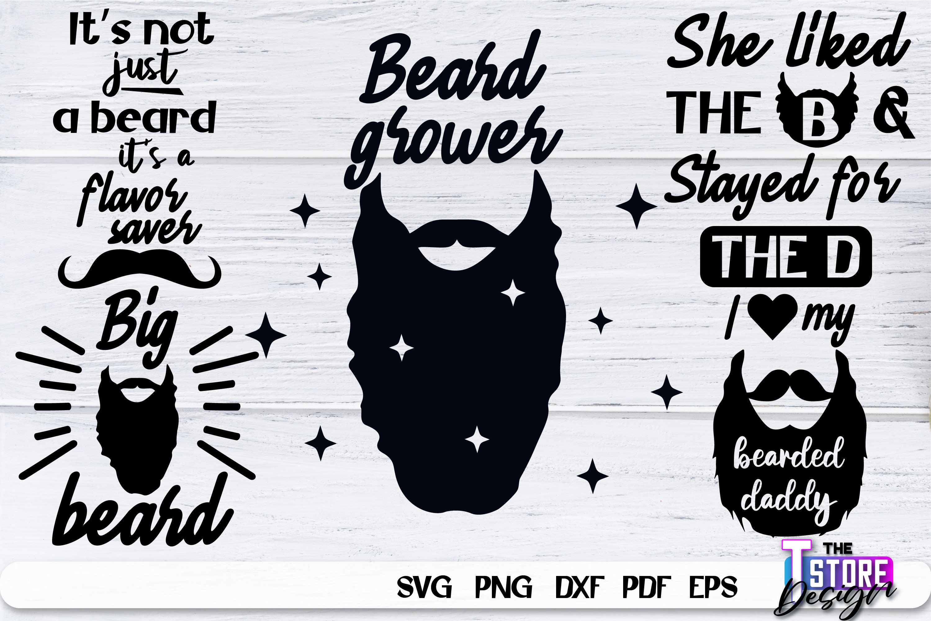 Beard SVG Design Funny Quotes SVG Design Bearded Men SVG - Etsy