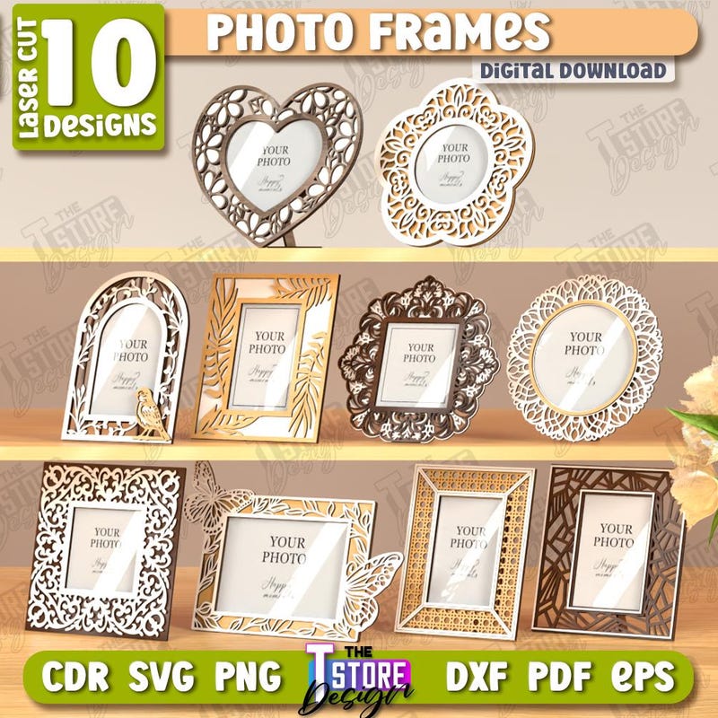 Wall Photo Frames Only - Etsy UK
