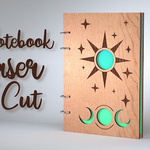 Notebook Laser Cut SVG Bundle | Notebook SVG Design | Laser Cut Files ...