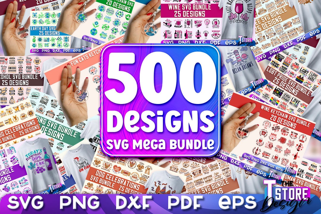 Mega SVG Bundle | Best Sellers Svg Cut File | Big Bundle SVG - Etsy