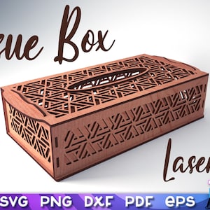 Tissue Box Laser Cut SVG Bundle | Tissue Box SVG Design | Laser Cut ...