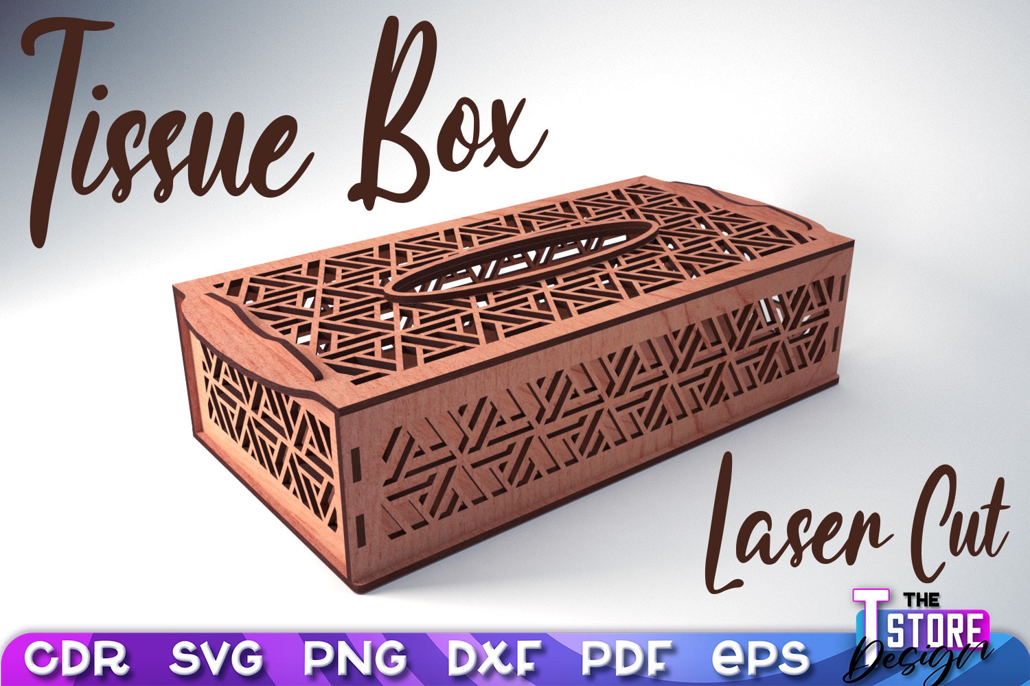 Tissue Box Laser Cut SVG Bundle Tissue Box SVG Design - Etsy Canada