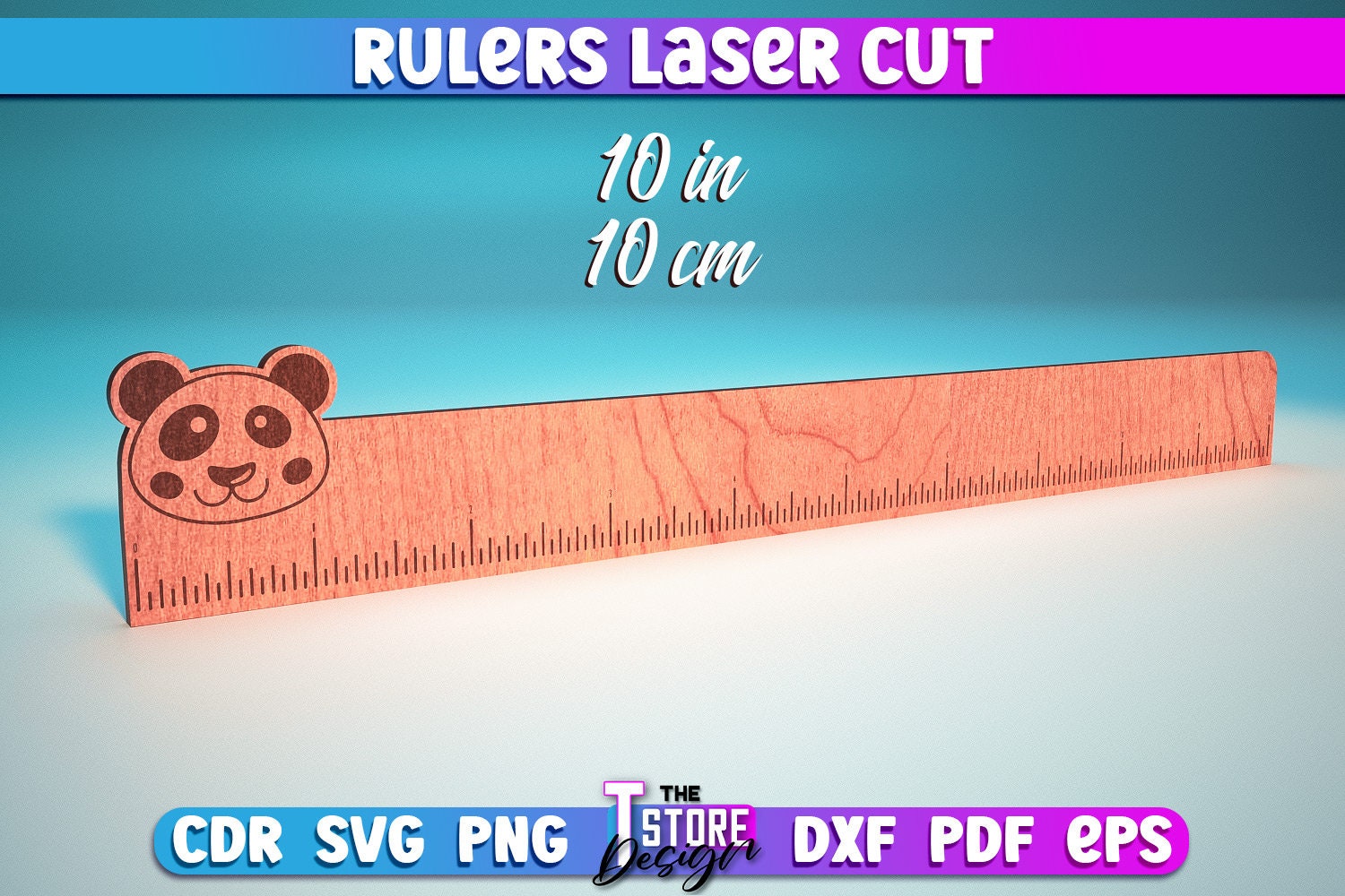 Rulers Laser Cut SVG Bundle Kids Rulers SVG Design Laser - Etsy Canada