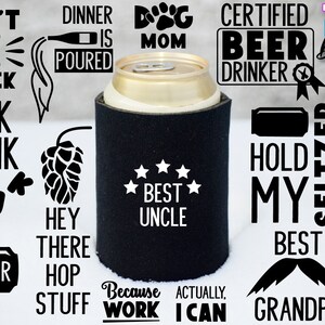 Can Holder SVG Bundle | Can Coolers Design SVG | Funny Quotes V.1 - Etsy