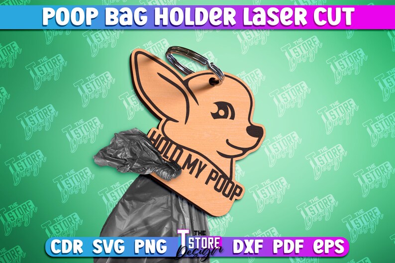 Dog Poop Bag Holders Laser Cut, Used Poop Bag Holder, Pet Lover, Dog ...