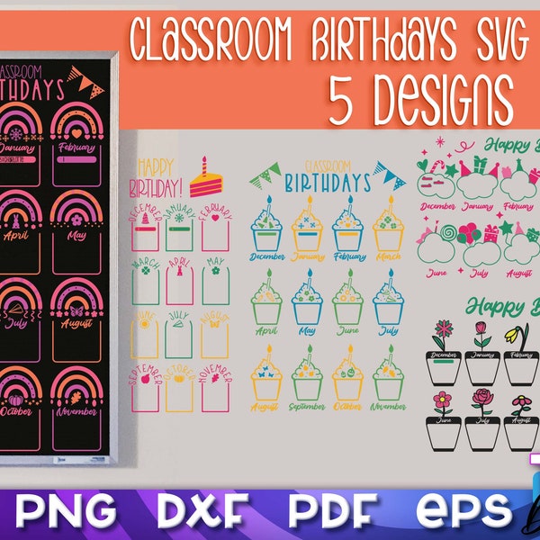 Classroom Birthday - Etsy