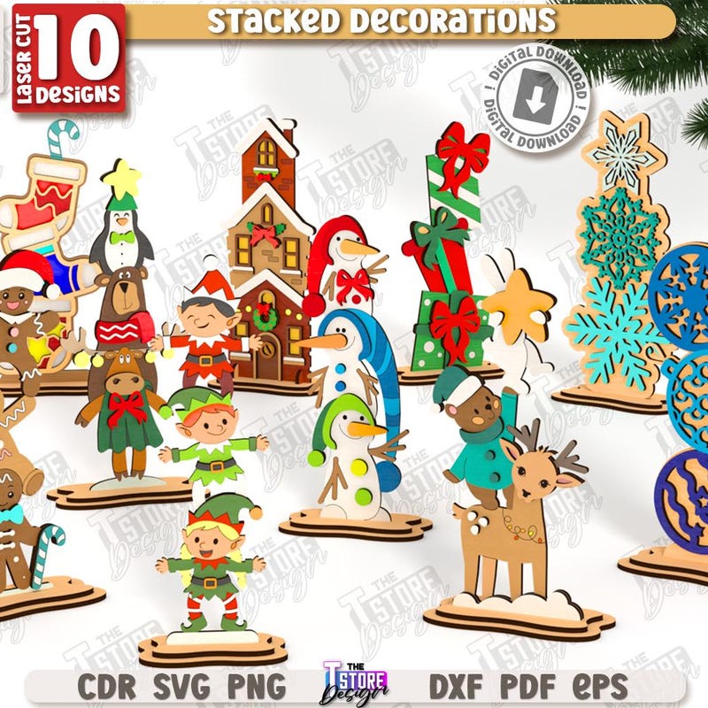 Wood Character Stand - Etsy UK