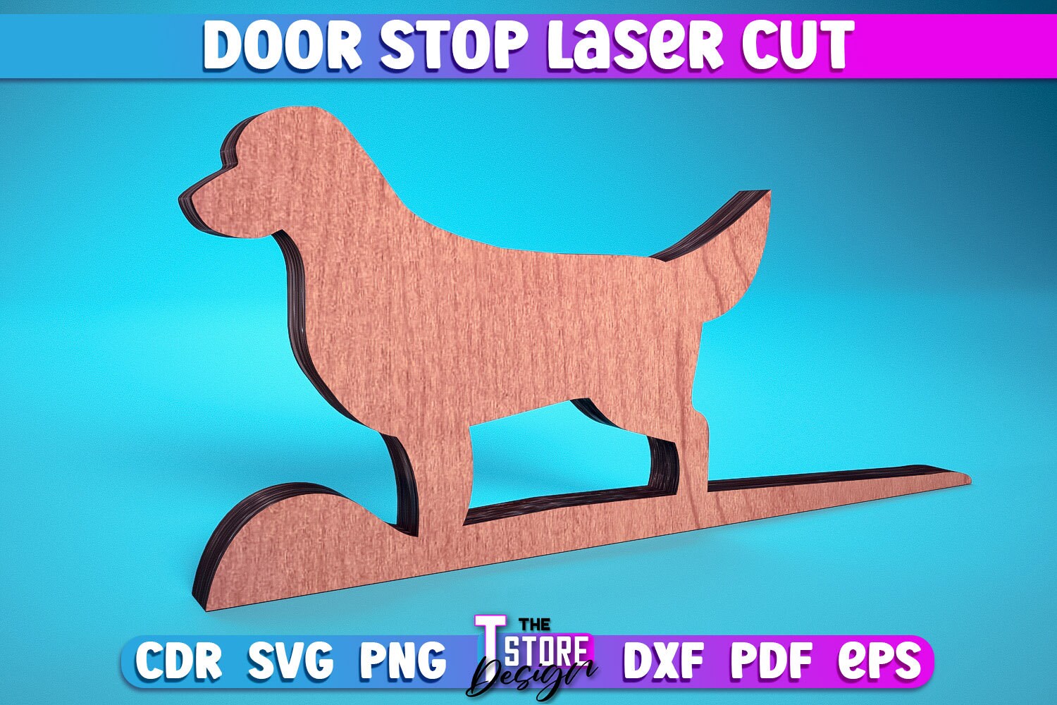 Door Stop Laser Cut | Home SVG Design | Door Stop Laser Cut Files ...