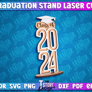 Graduation Stand Lasercut, Personalized Graduation Gift, Personalized ...