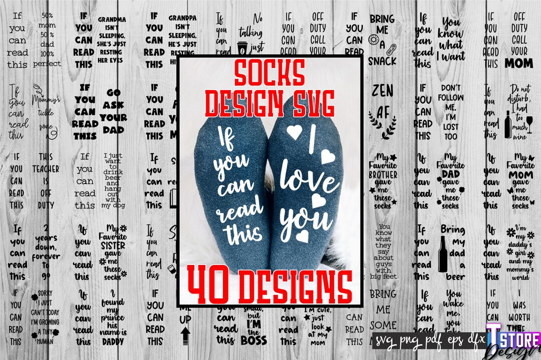 Socks Quotes SVG Bundle | Socks Design | Funny Quotes SVG Design V.2 - Etsy