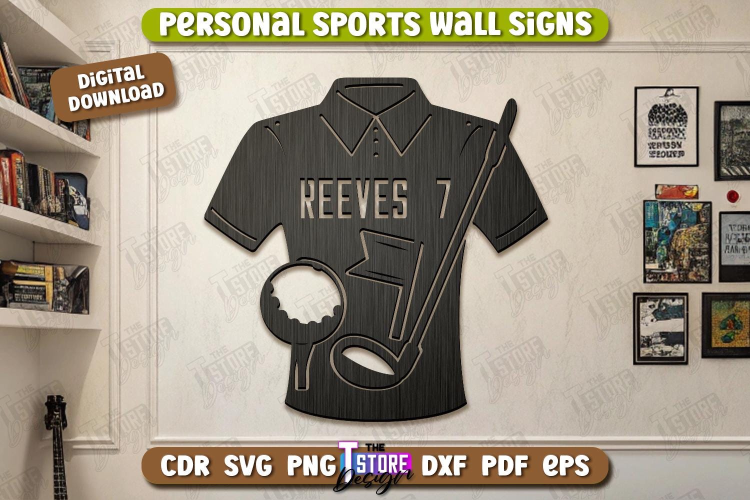 Sports Wall Sign Laser Cut Bundle, Personalized Sports Decor With ...