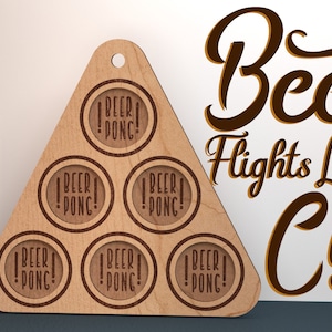 Beer Flights Laser Cut | Alcohol SVG Design | Laser Cut Files - Etsy