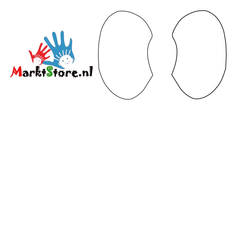 The Elephant Ear Size Template Elephant For Birth Statistics Etsy