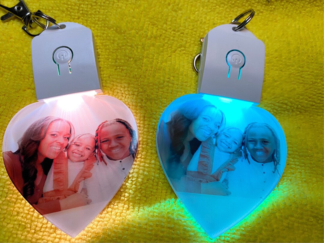 Light up Keychain (sublimation) - Etsy