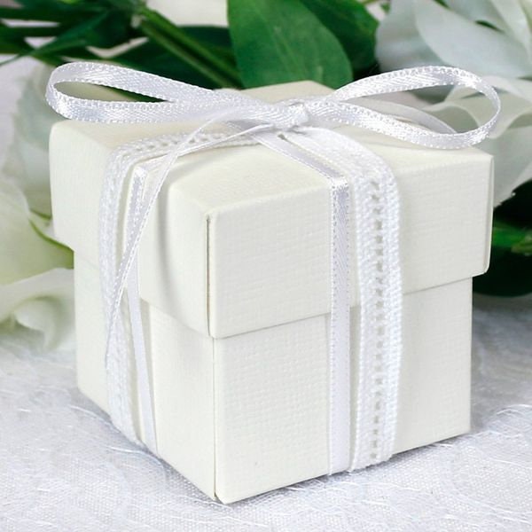 White Favor Box - Etsy UK