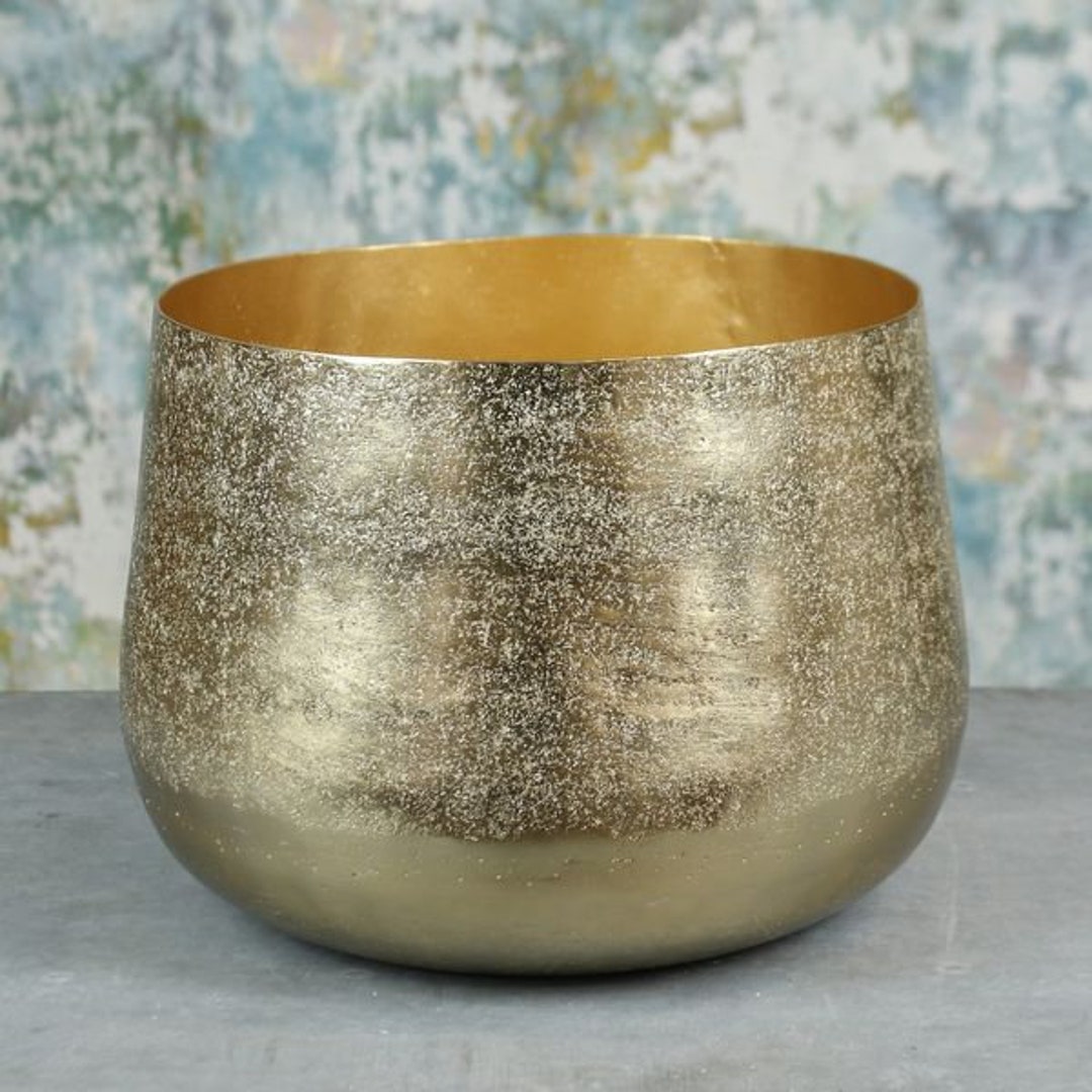 Gold Mayfair Planter XXL Indoor Planter Large Indoor Planter Golden - Etsy