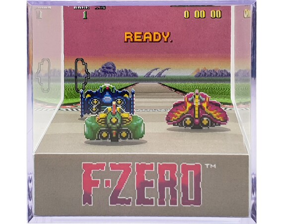 F-ZERO Death Wind Diorama SNES Series 3D Cube - Etsy