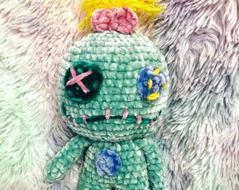 Disney Lilo and Stitch Inspired Ragdoll Scrump Crochet Amigurumi ...