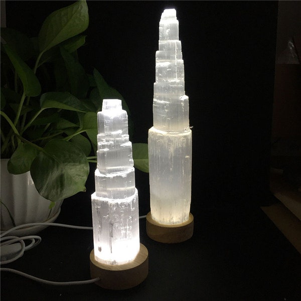 Raw Crystal Lamp - Etsy