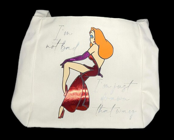 Jessica Rabbit Canvas Bag - Etsy