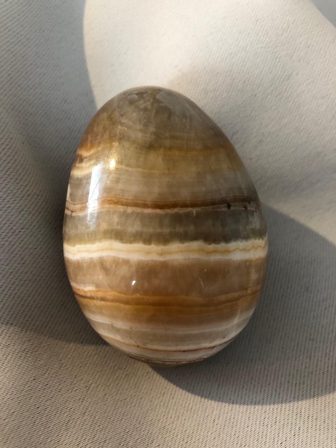 Brown Marbled Alabaster Egg Decoration Collection - Etsy