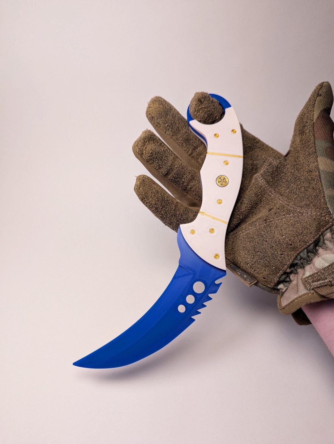 Talon Knife Doppler Sapphire Counter-strike 2 CS:GO | Life Size | 3D ...