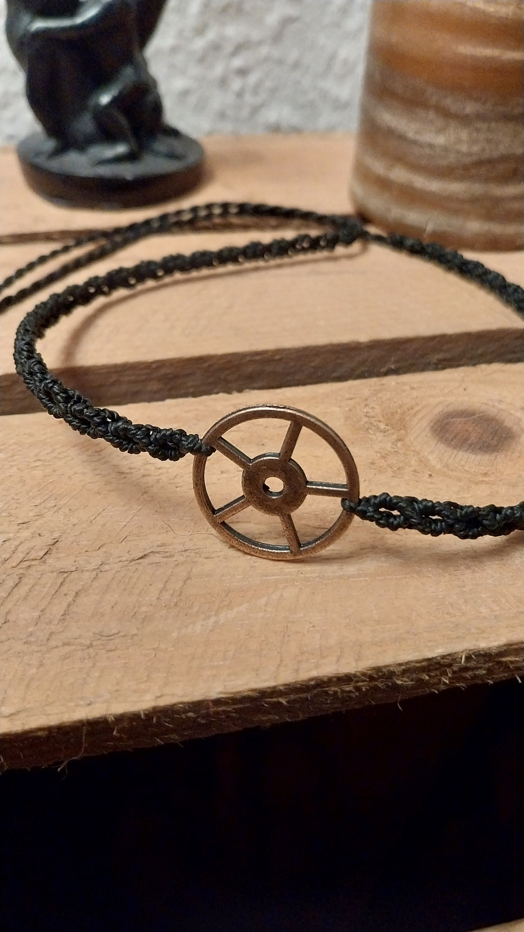 Steampunk Choker wheel of Steam - Etsy