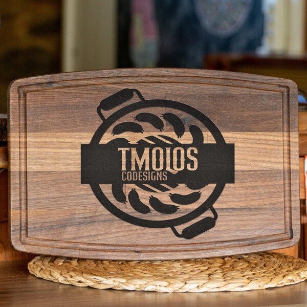 Logo Cutting Board - Etsy