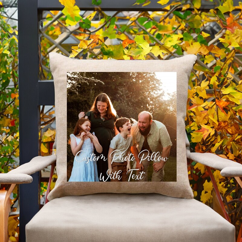 Custom Photo Pillow - Etsy